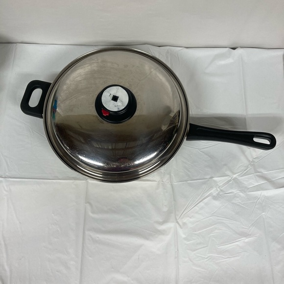 Other | Waterless Greaseless 11 Inch Skillet Pan Cookware T34 Stainless ...